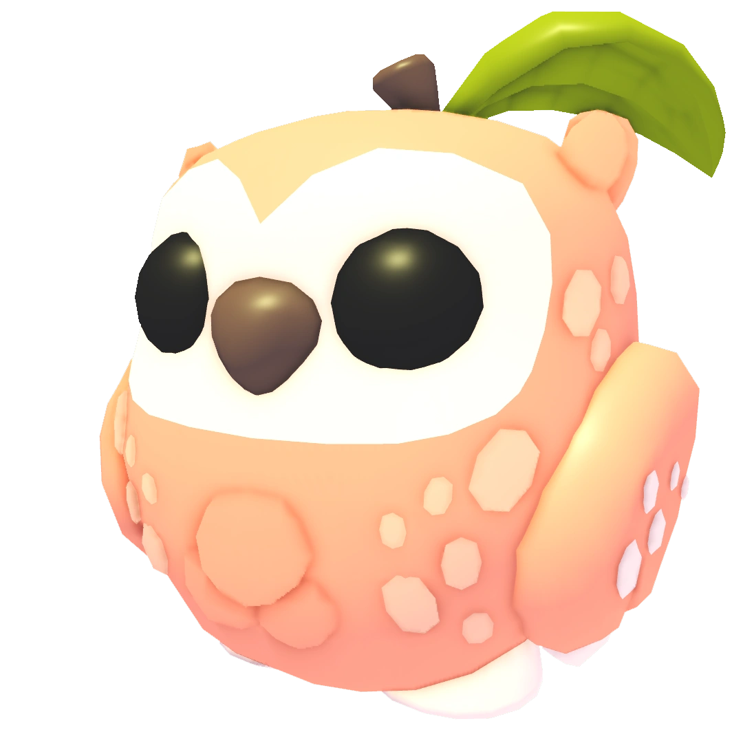 Peach Owl Неон Легендарный Флай в Adopt me! купить или продать через ...